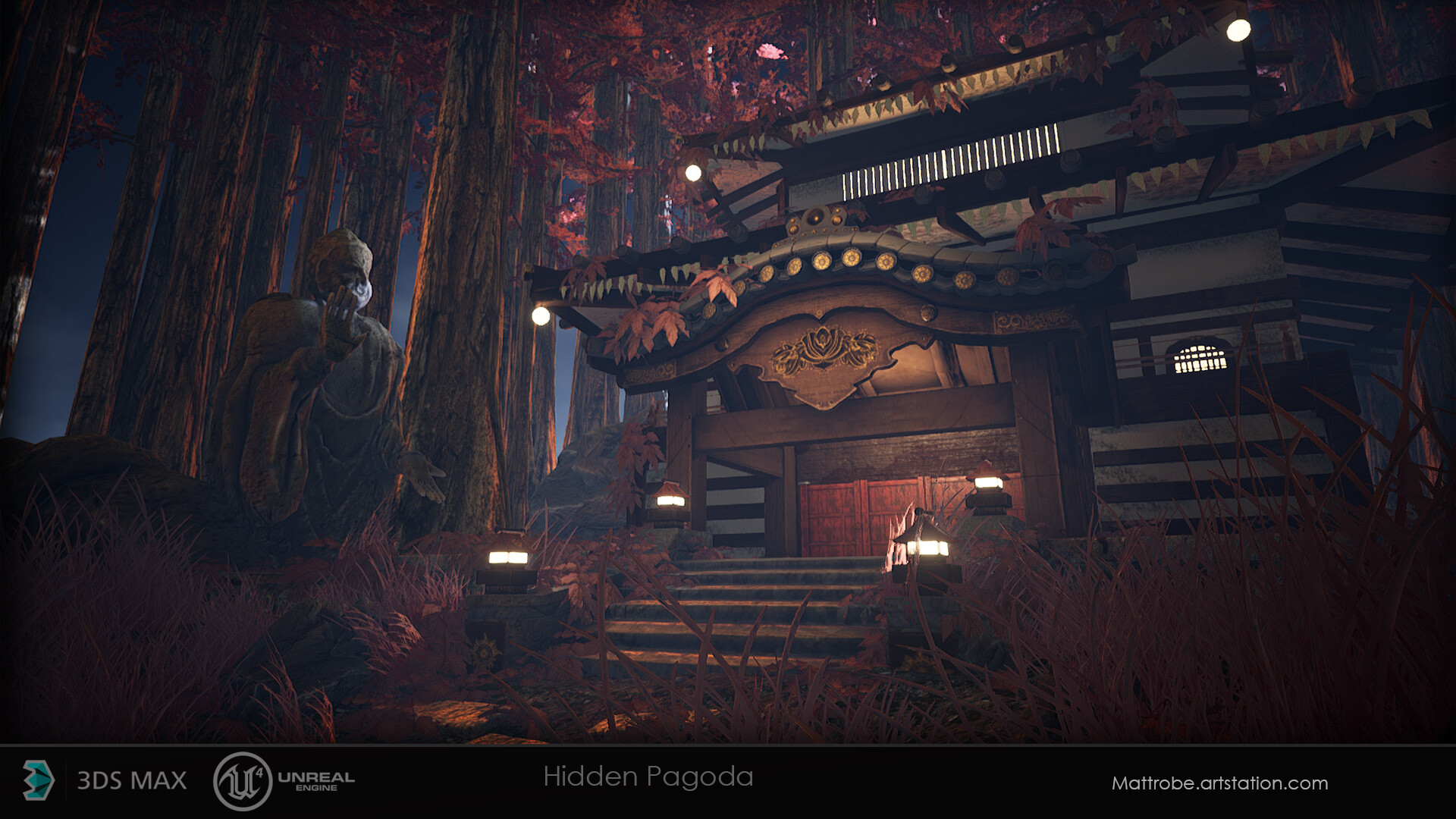 Matthew Roberts - Japanese temple