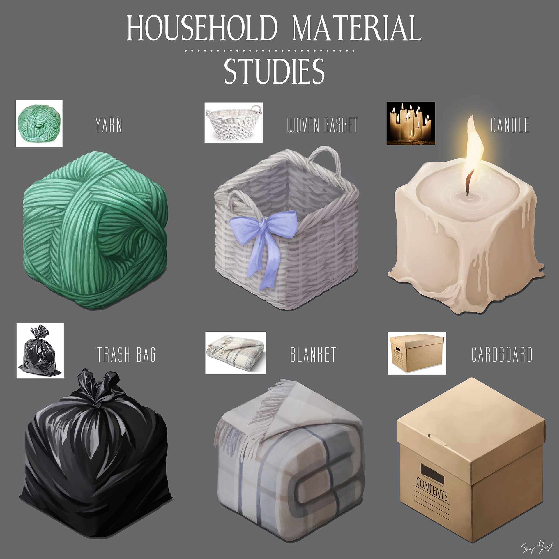 dropfeeling - Cube Material Studies