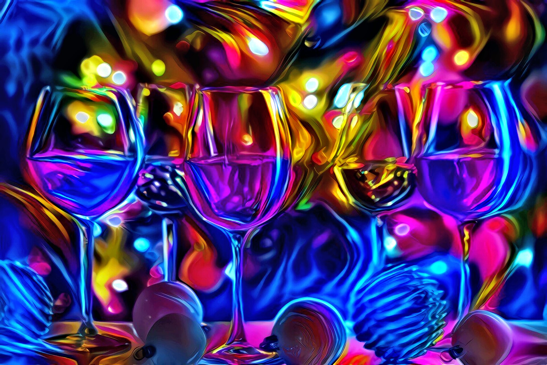 ArtStation - Moonlight and vodka takes me away...