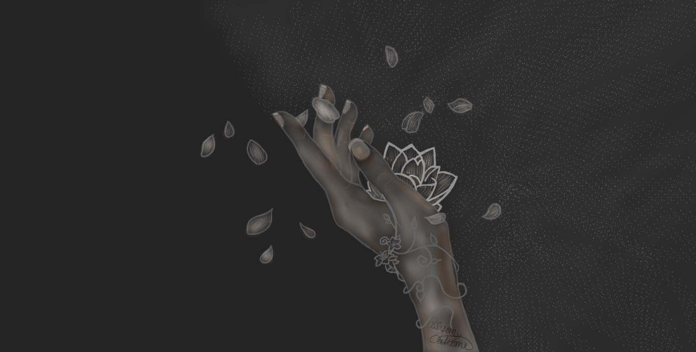 ArtStation - Lotus in hand