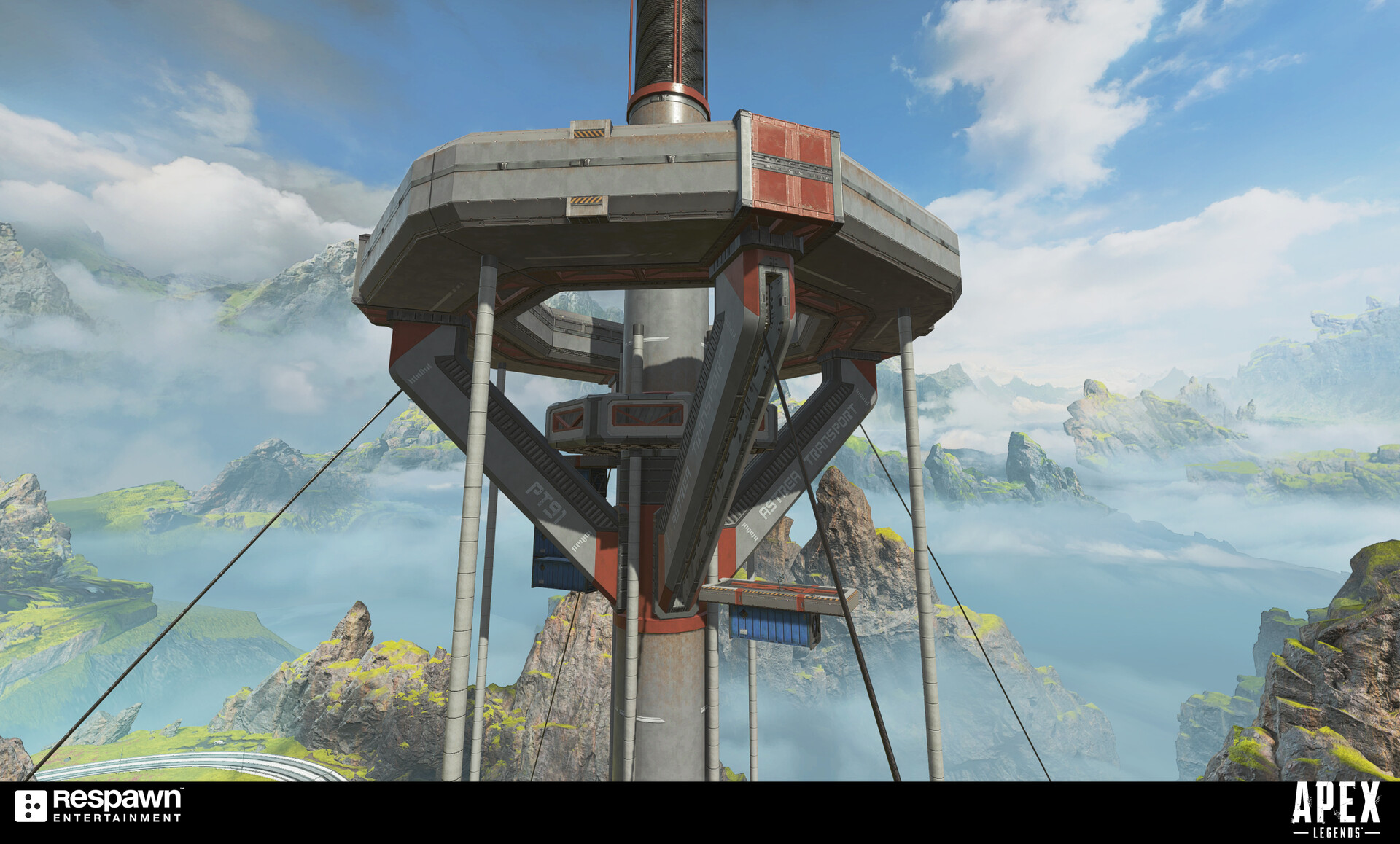 Apex Legends — World’s Edge (Skyhook Elevator) by Kristen C. (Wong ...