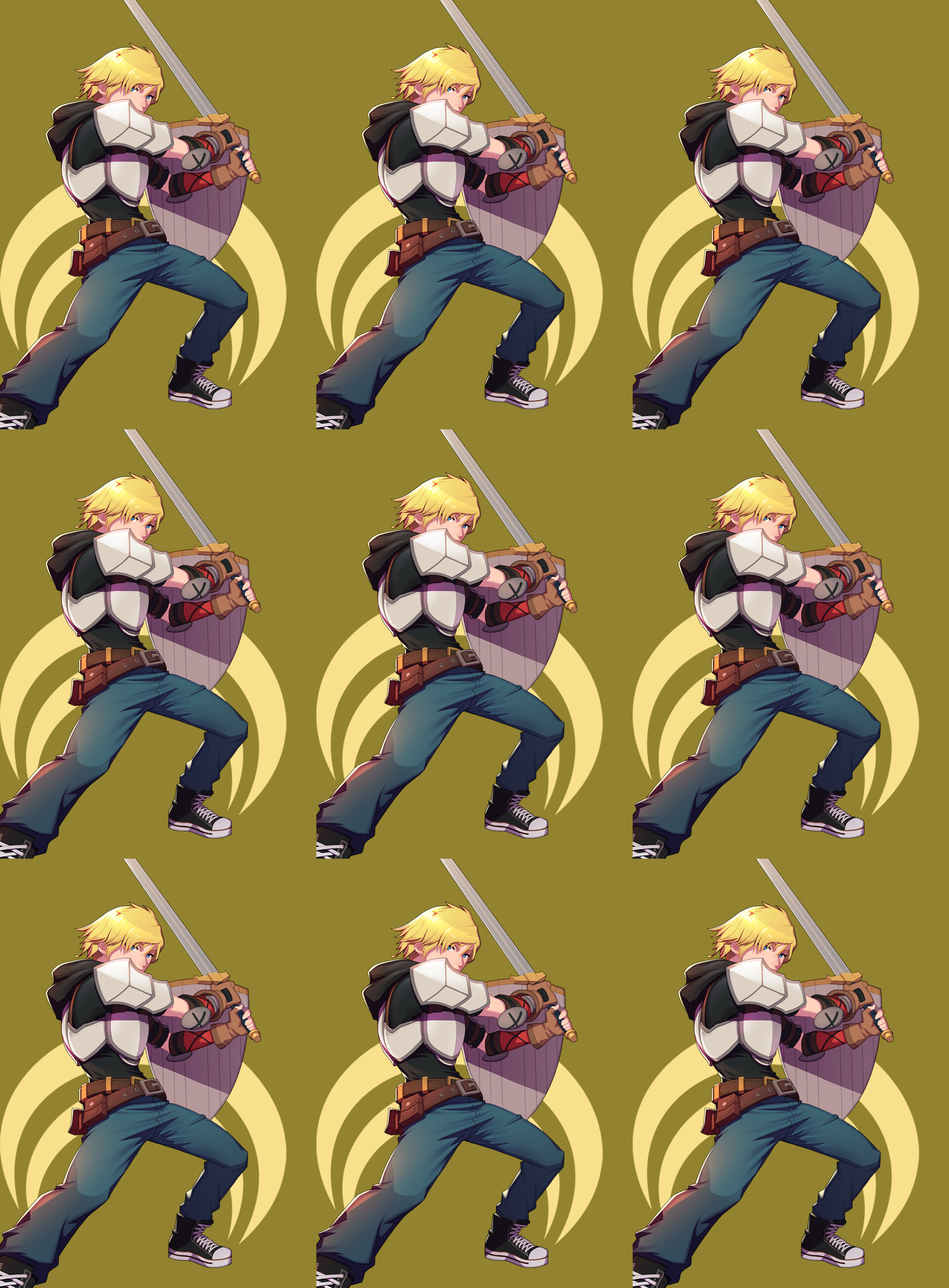 Spencer Reynolds - RWBY: Combat Ready Homebrew - Jaune Arc Character Deck