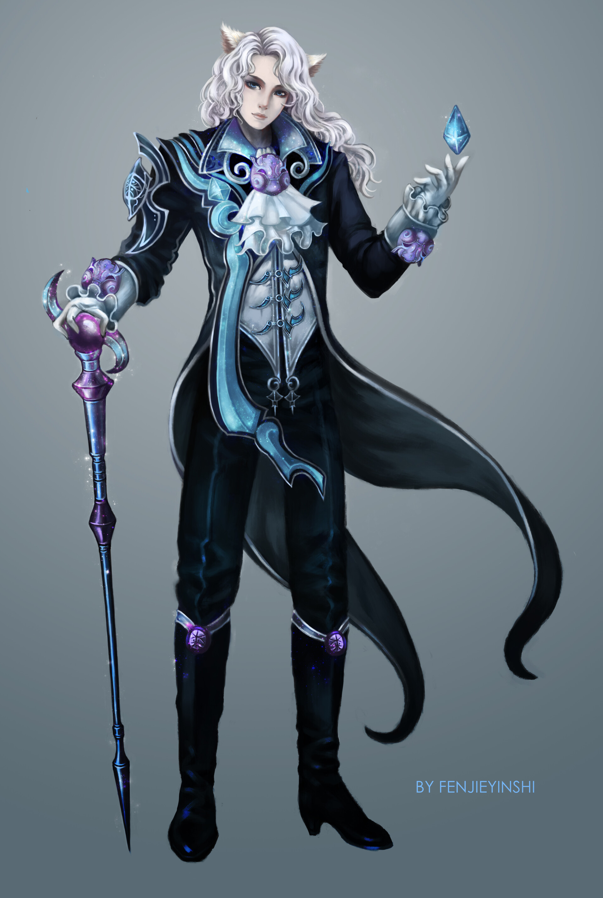 ArtStation - A character with jewelry