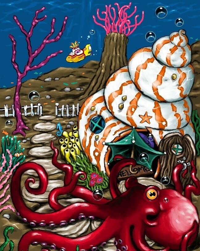 ArtStation - Octopus's Garden