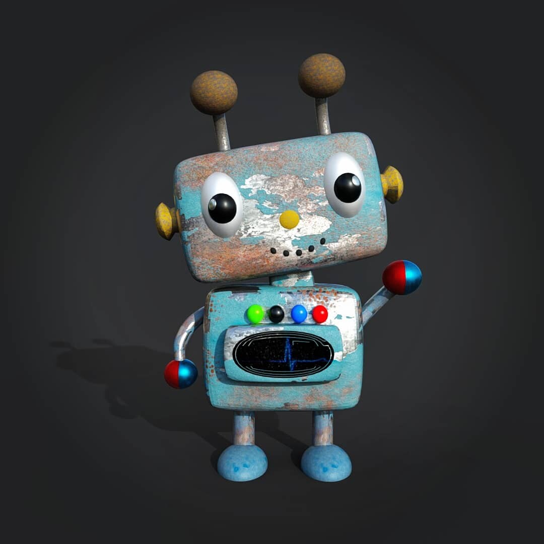 ArtStation - Metal Robot