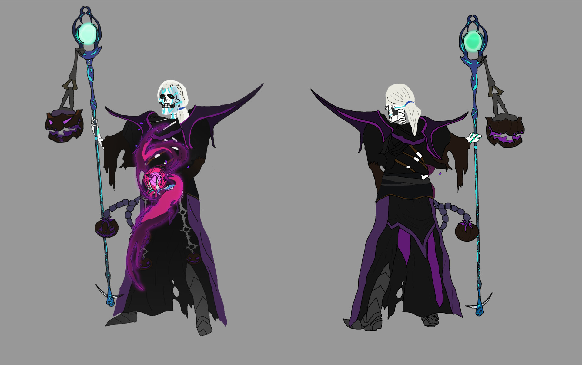 ArtStation - Projet Chara-design Halloween