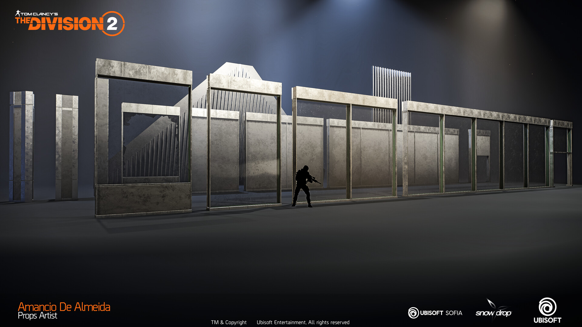 Amancio De Almeida - The Division 2 - Pentagon DLC - DARPA Modular Kit.