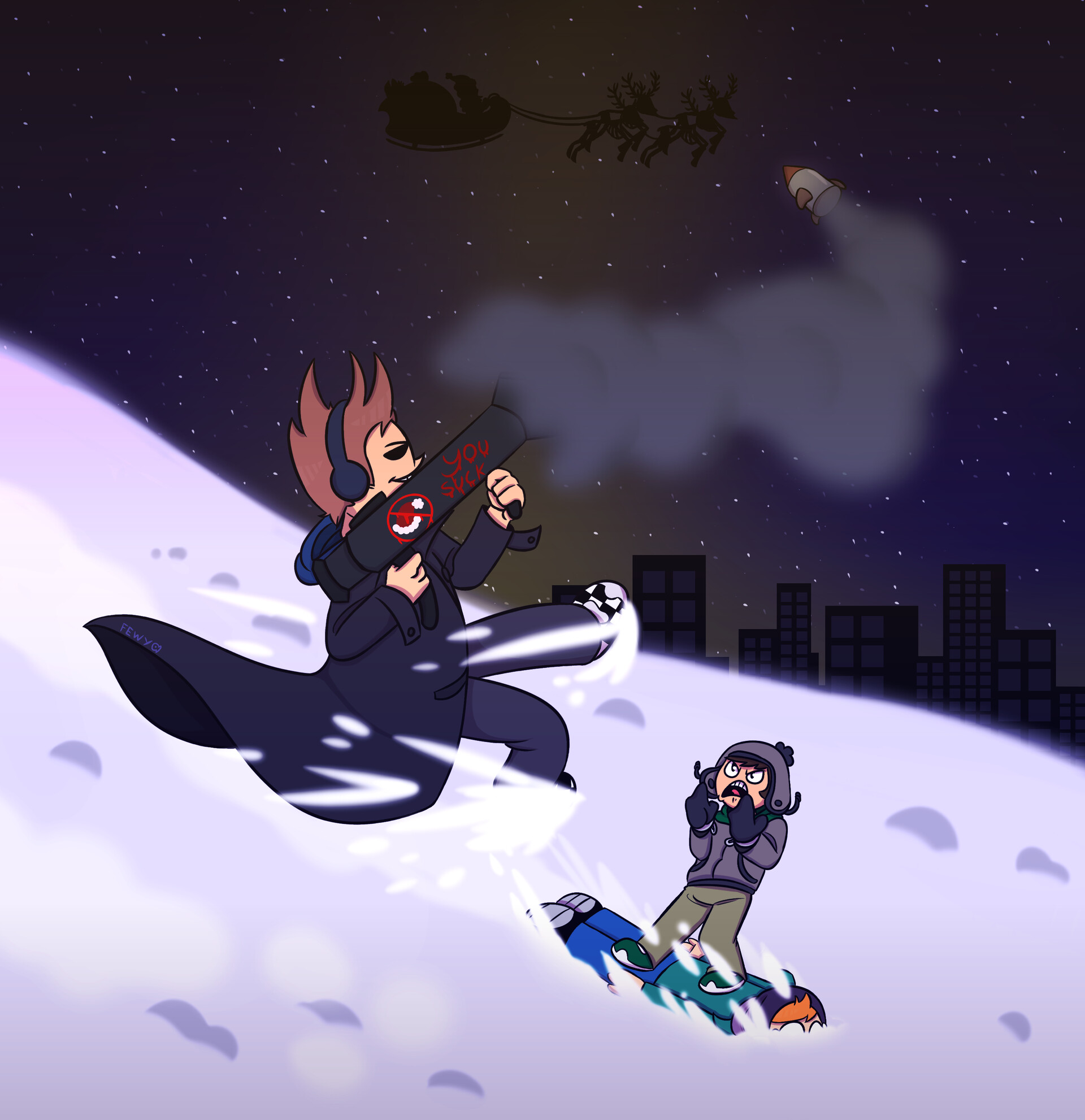 ArtStation - -explosive- christmas