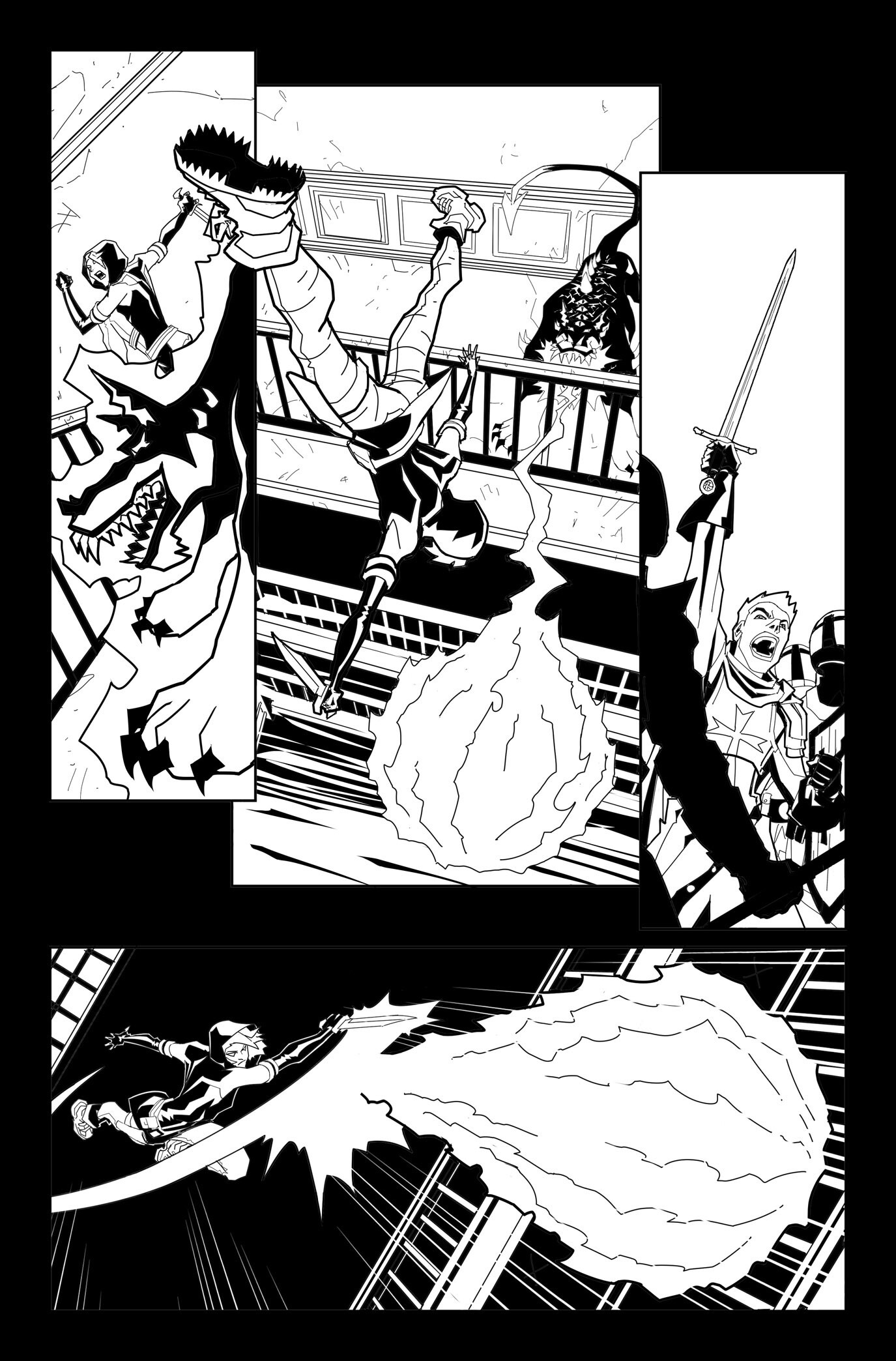 ArtStation - Obey Me Comic Book Page