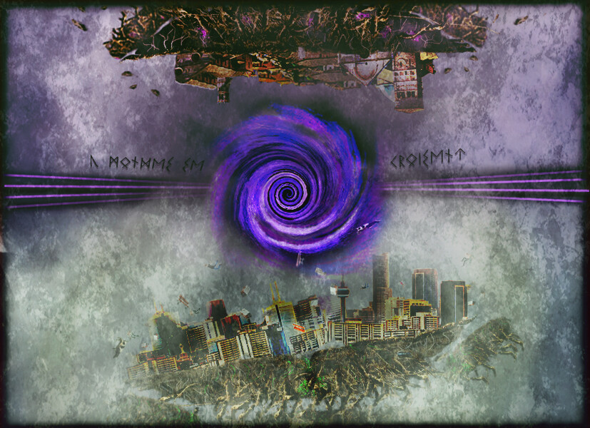 ArtStation - Two worlds collide