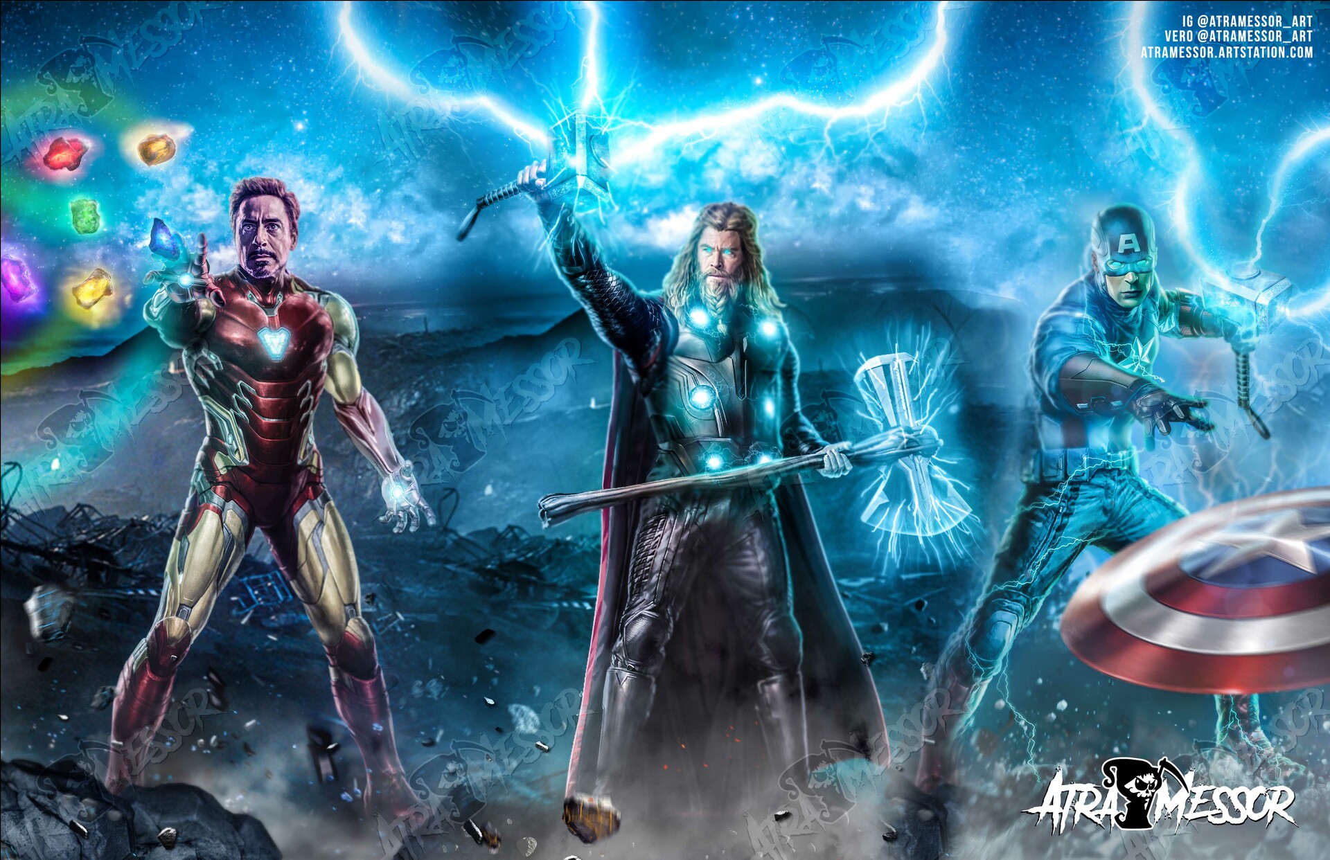 Jay Peralta - Marvel Art Pieces