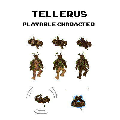 Marah Conggas - Enrooted Character Sprites