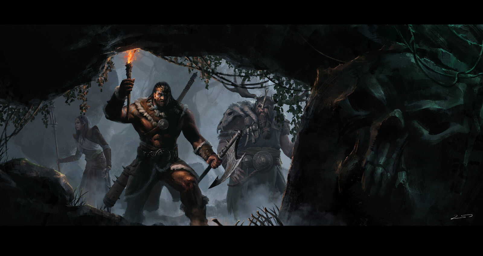 Diablo 4 Fanart, by Jasper Zhao : r/ImaginaryAdventurers