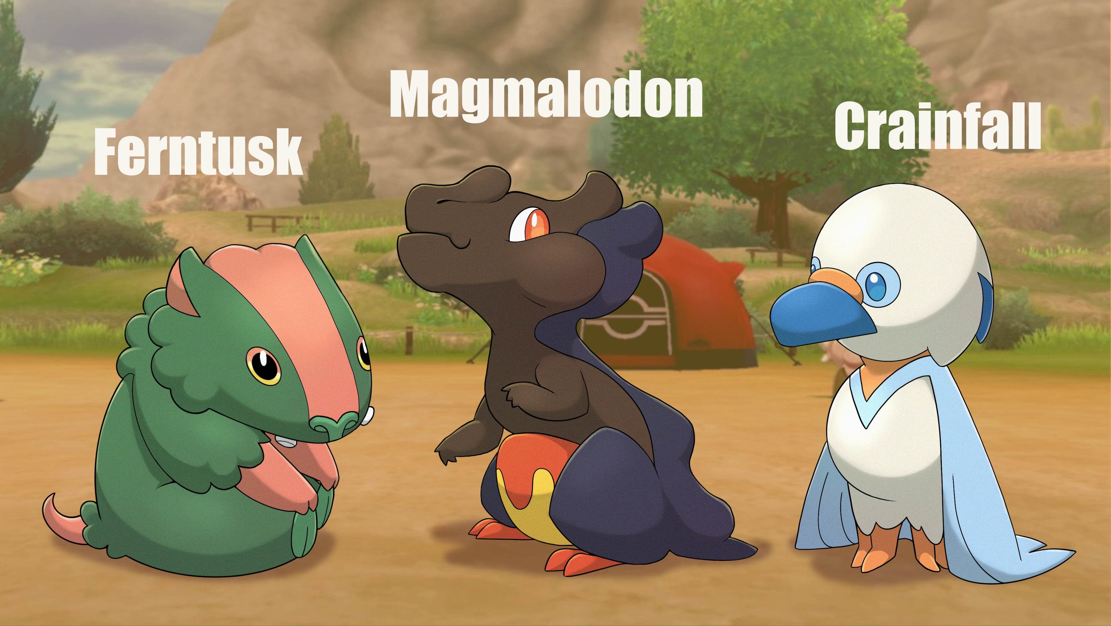Alex van Caloen - Pokemon Starter Design