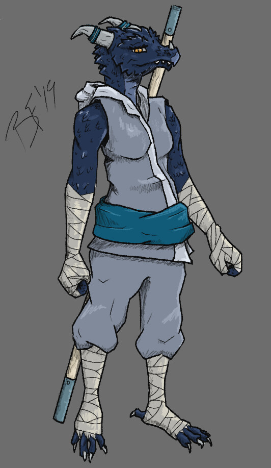 ArtStation - Tagrin: Kobold Monk