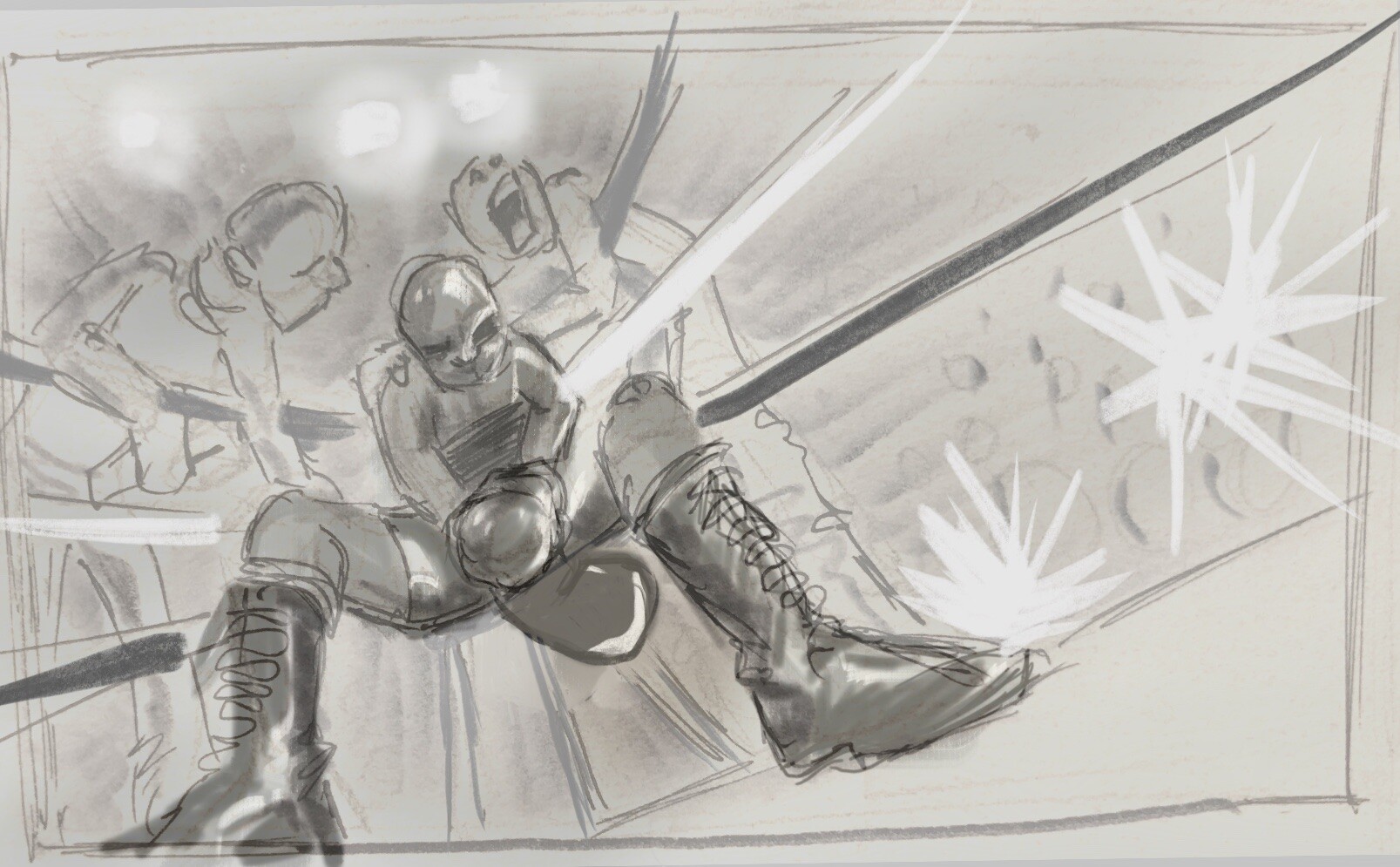 ArtStation - One panel storyboards