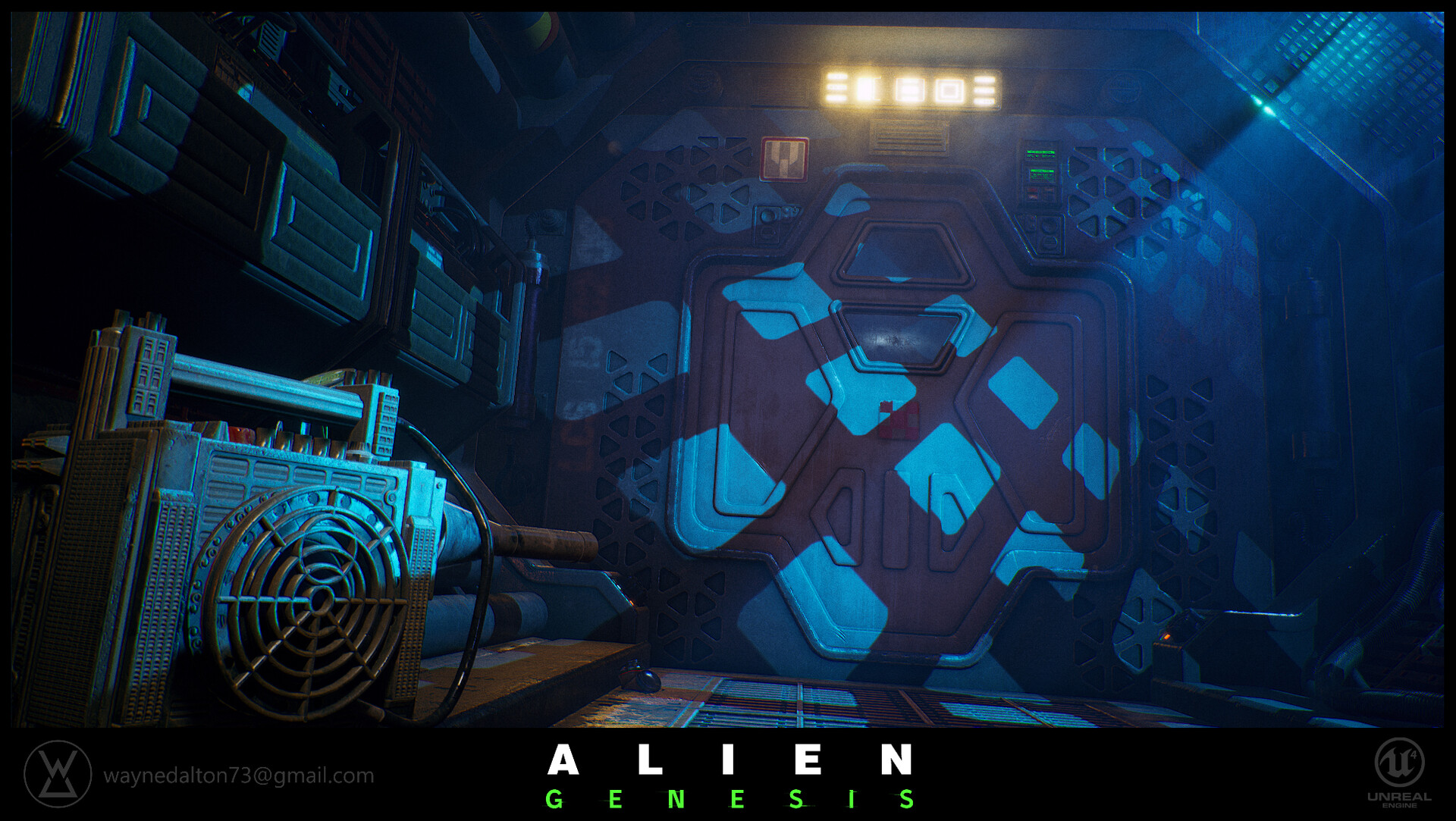 Wayne Dalton 🎮 - Alien Genesis - Unreal engine 4.21 - video & WIPs