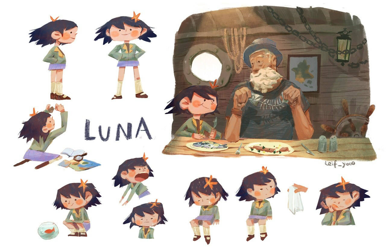 ArtStation - Marnia- Character Design