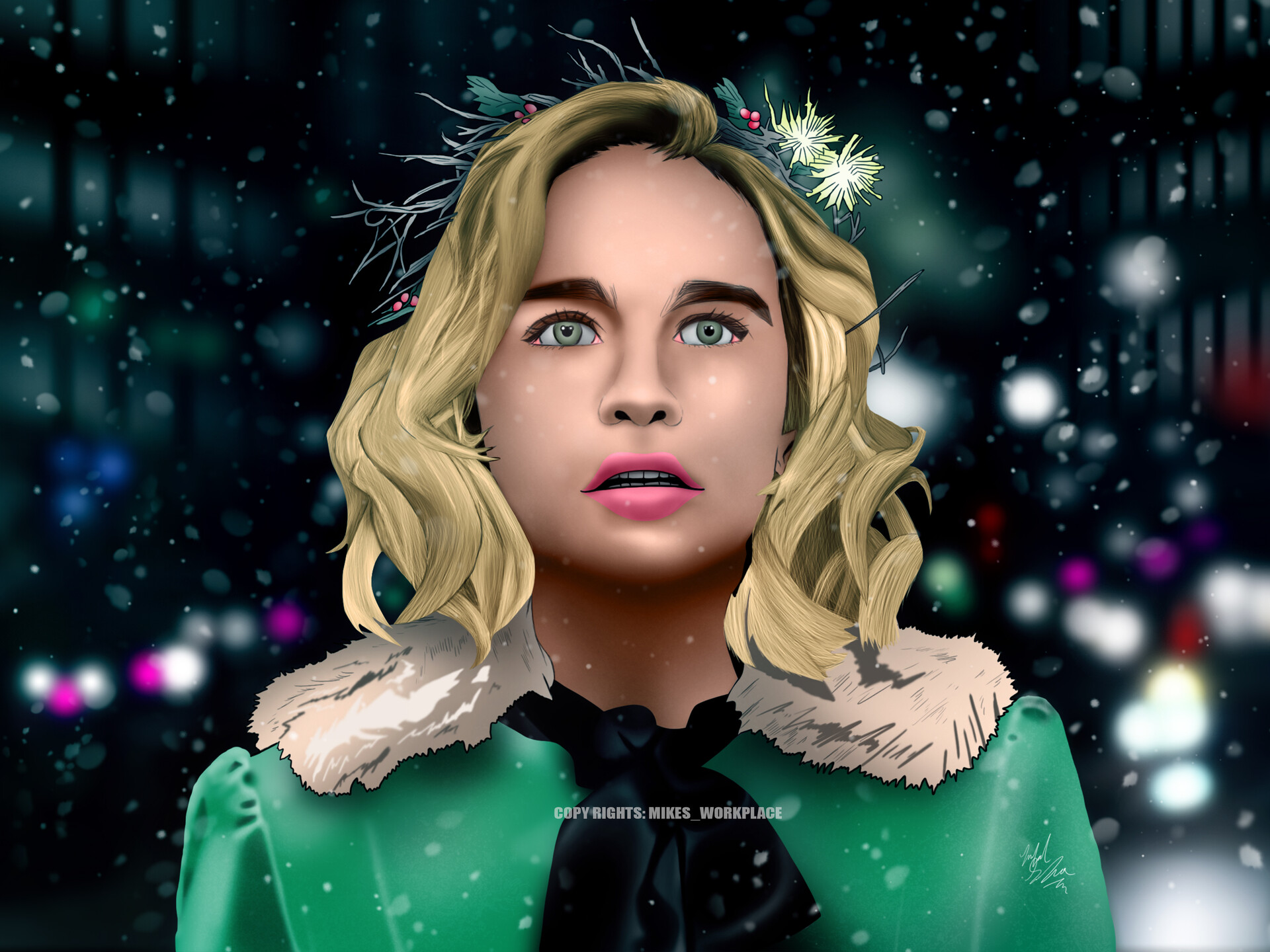 ArtStation - Last Christmas Portrait