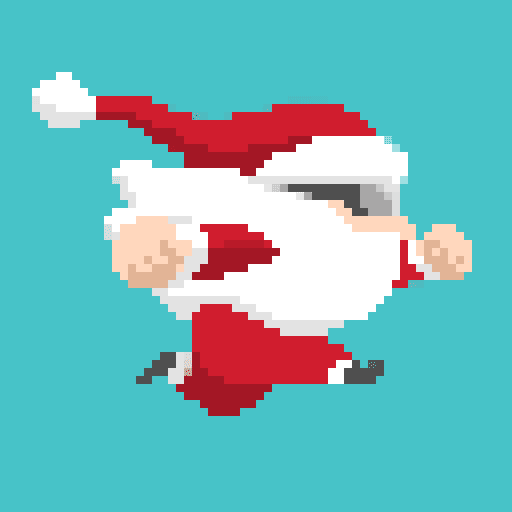 Animated Gif Santa