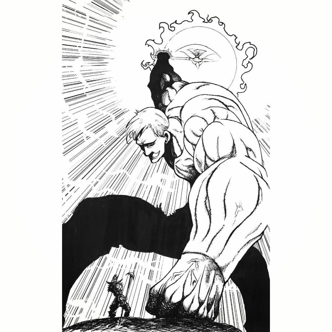 ArtStation - Seven Deadly Sins, Escanor