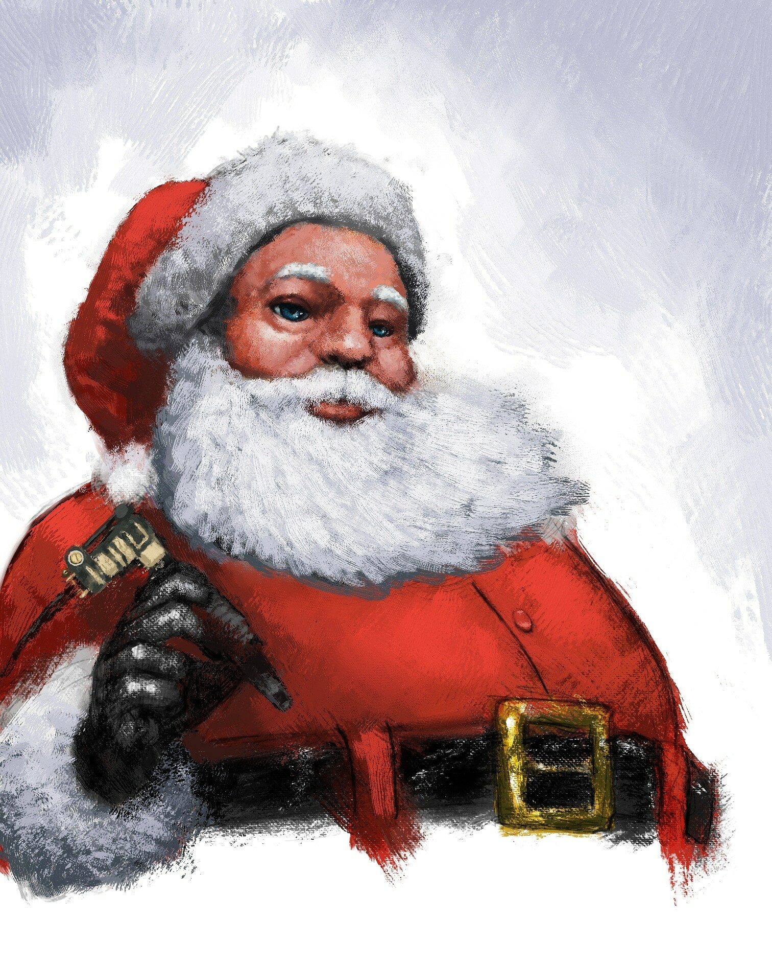 ArtStation - Santa: Ink Slinger