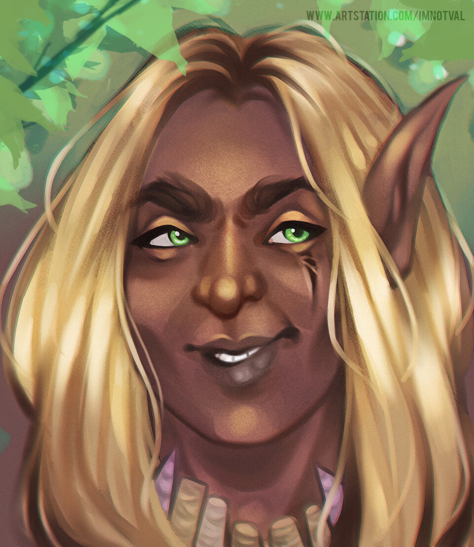 ArtStation - Varis - D&D Character