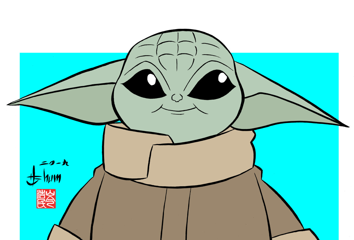 ArtStation - Baby Yoda