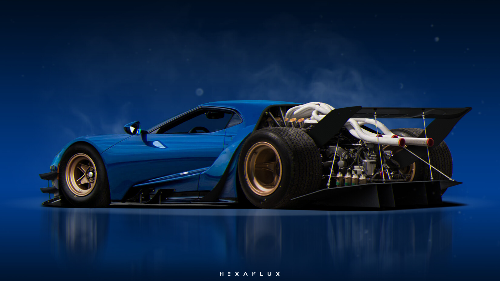 ArtStation - V12 Ford GT