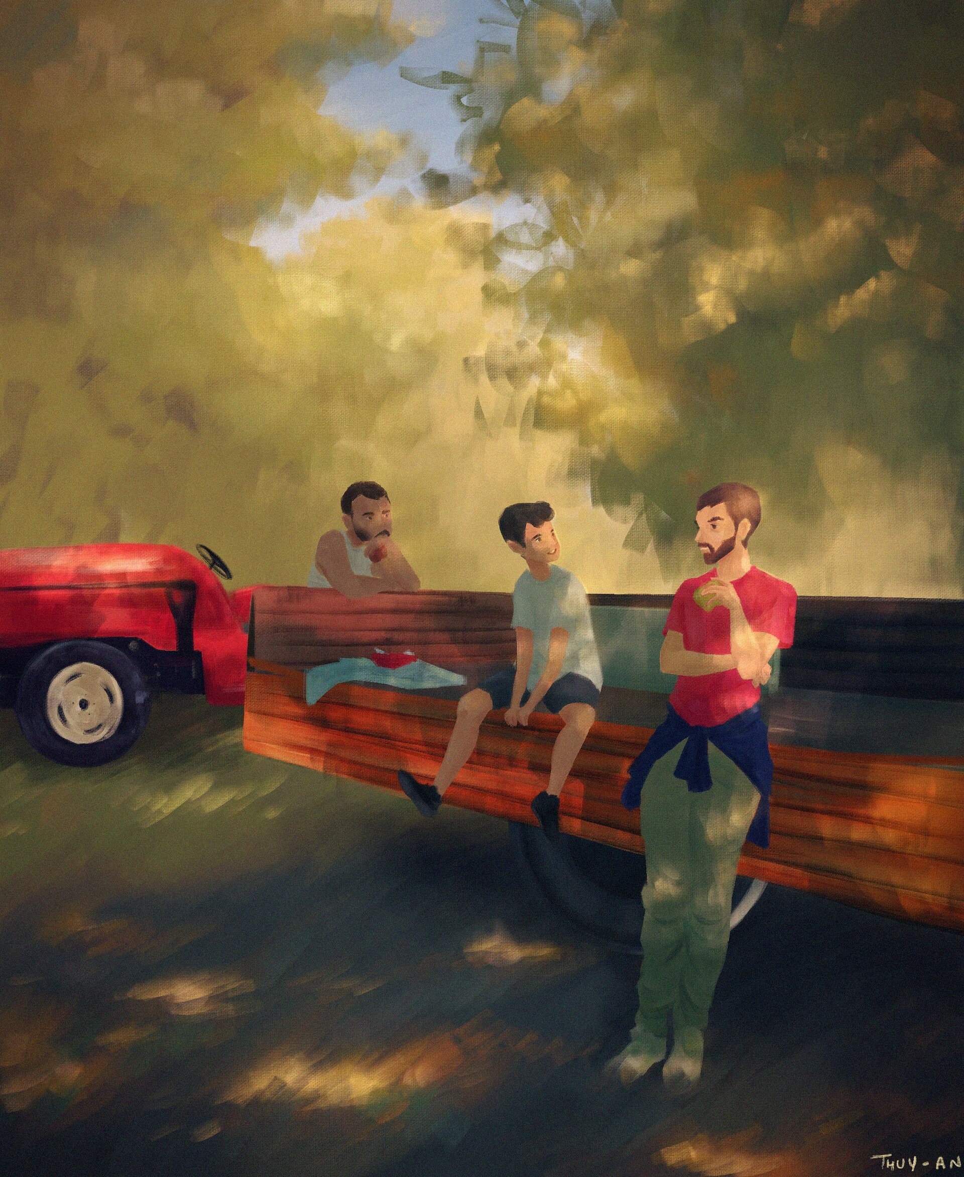 ArtStation - Summer Nostalgia