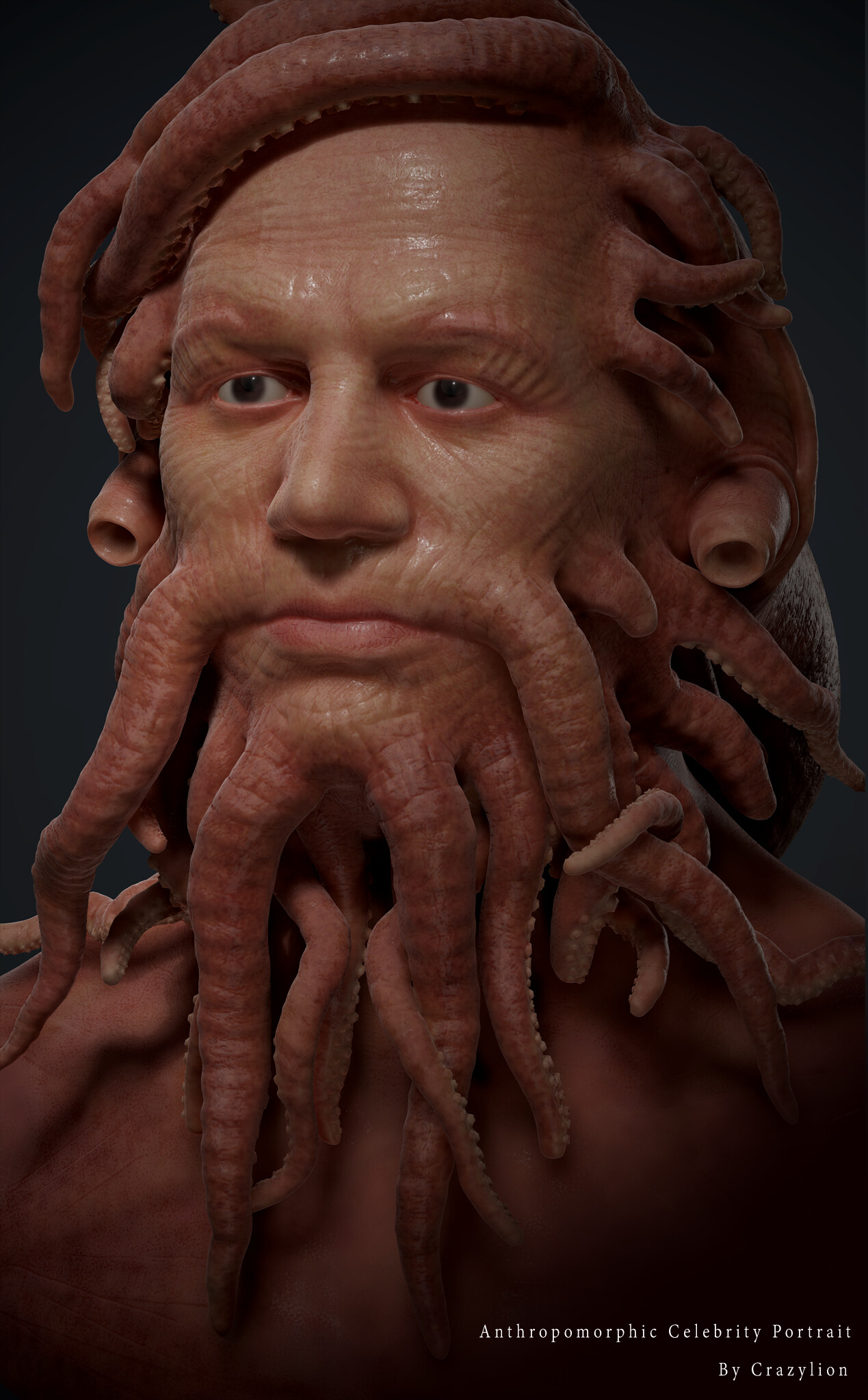 ArtStation - RealTime Anthropomorphic portrait