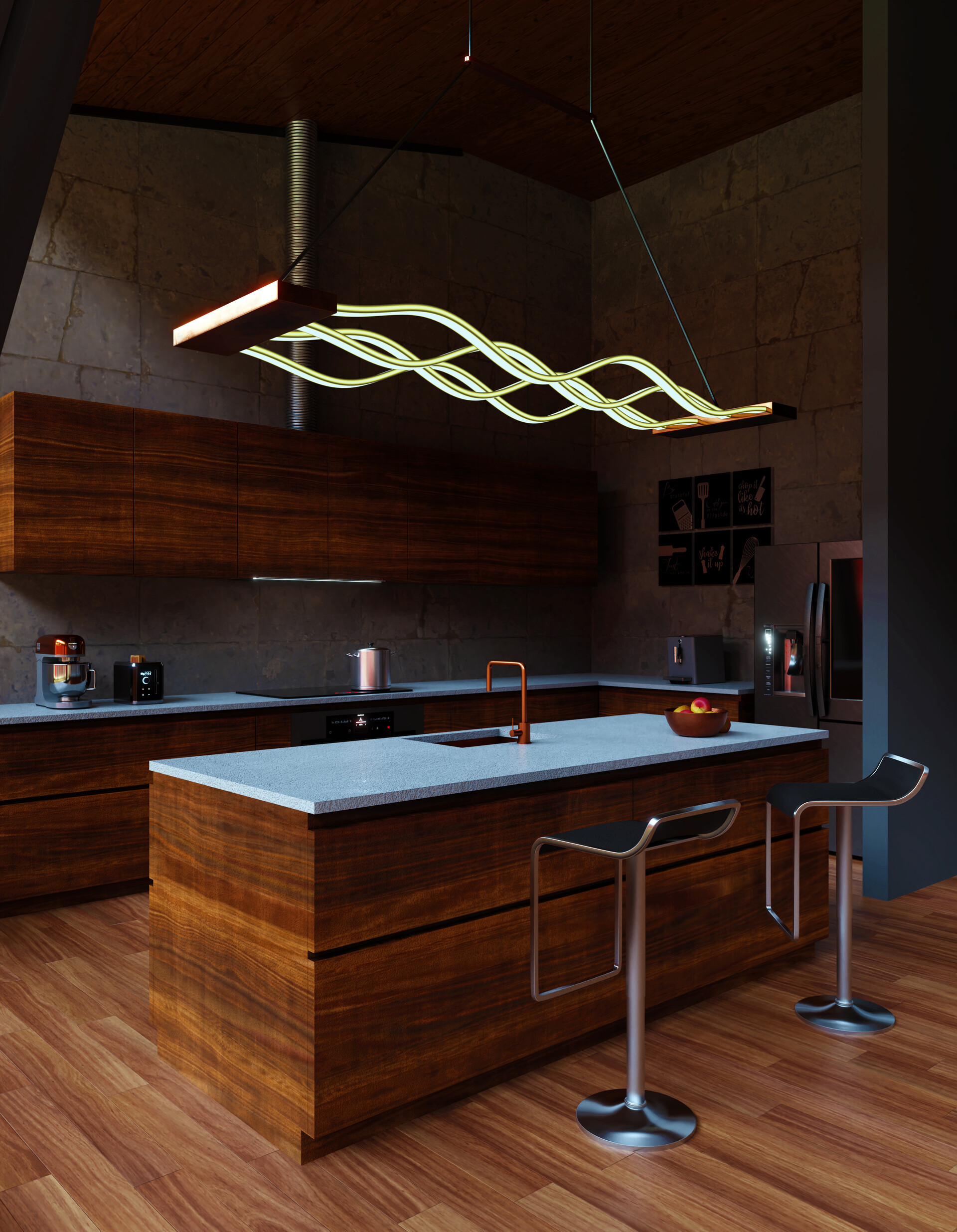 CG Buzz - ArchViz- Kitchen Interior