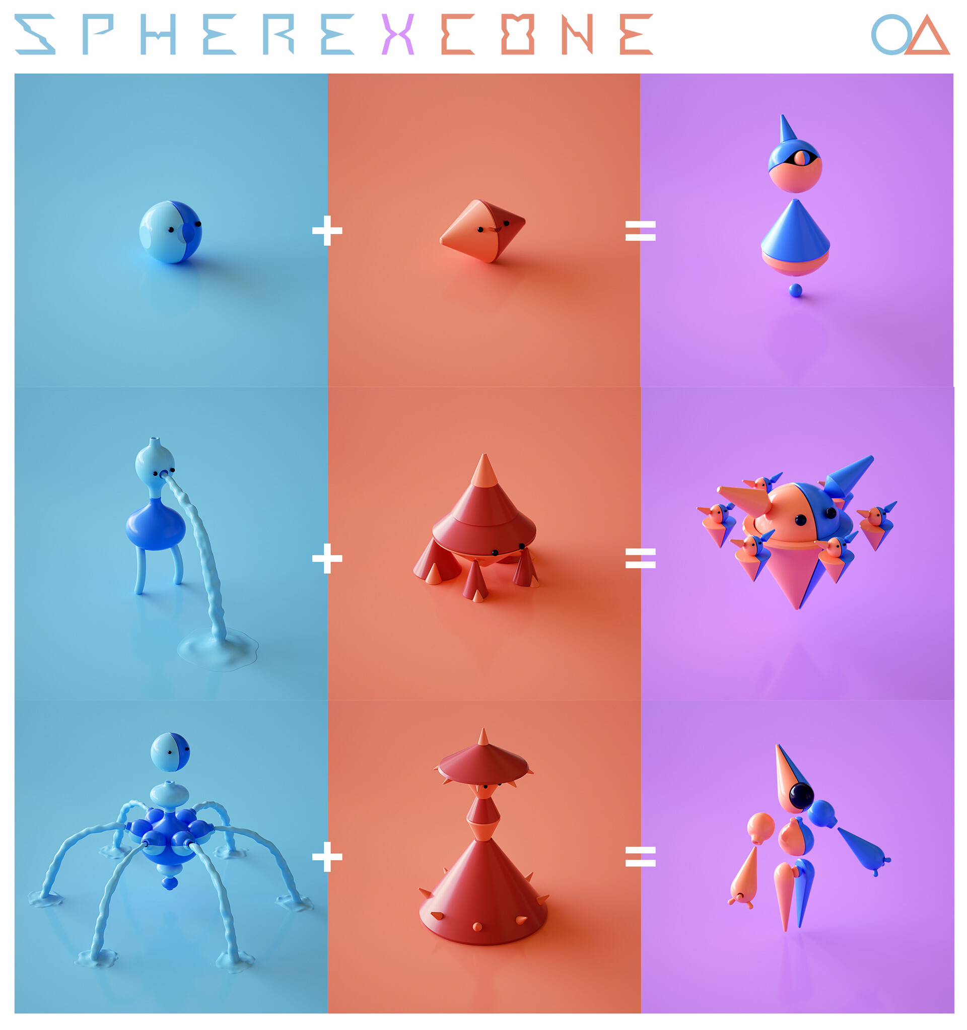 ArtStation - Sphere X Cone
