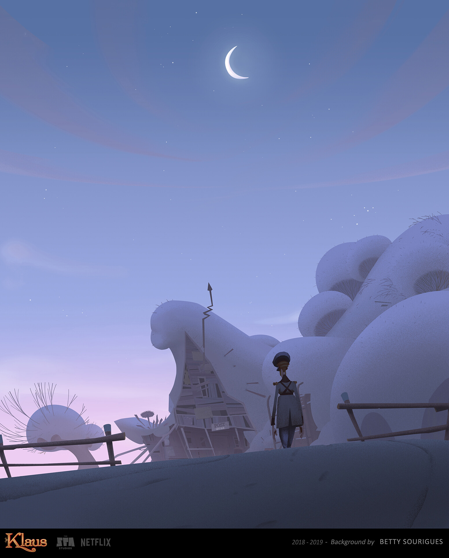 ArtStation - Klaus Background - Purple Evening