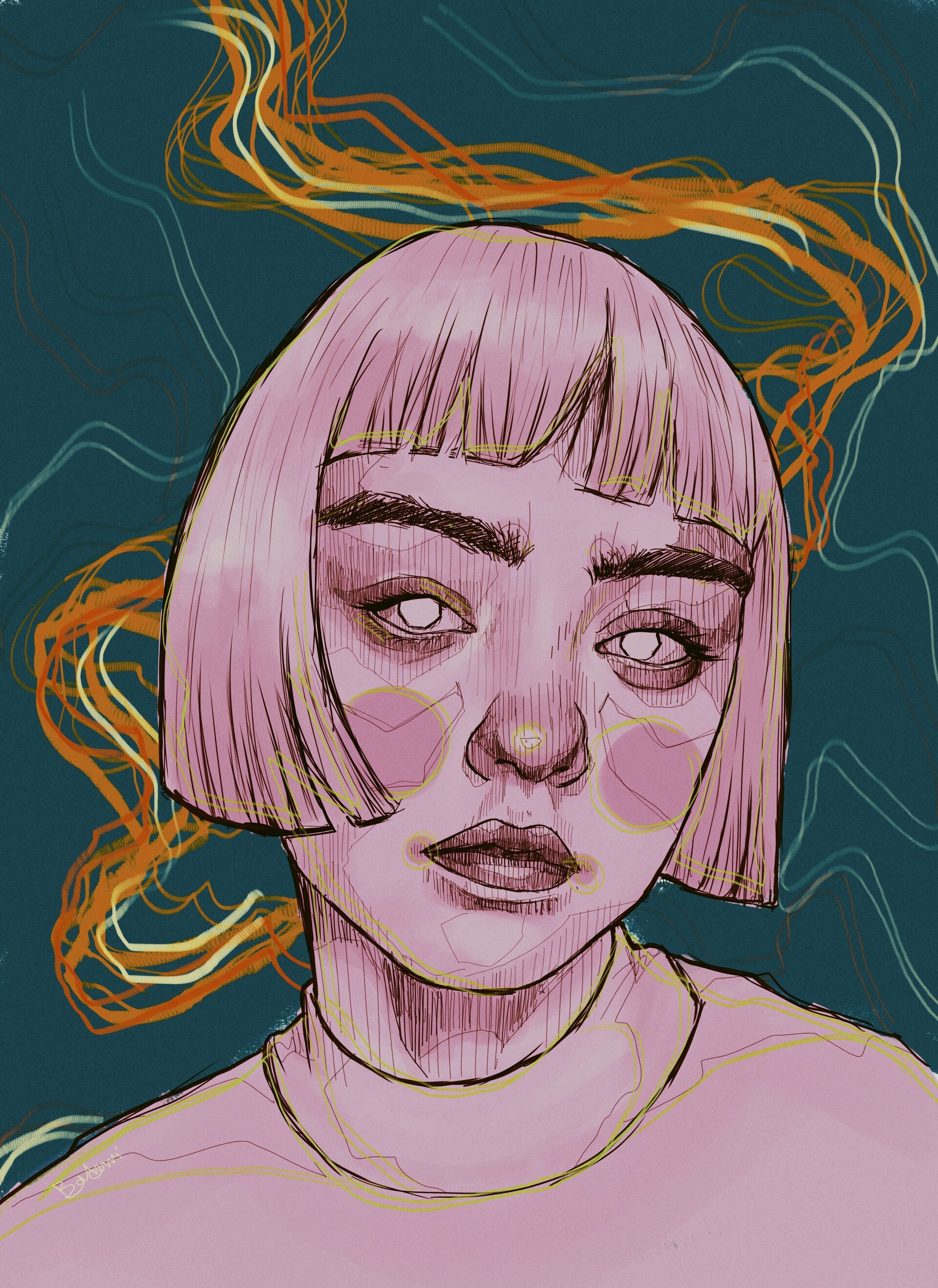 ArtStation - Messy lines 〽️