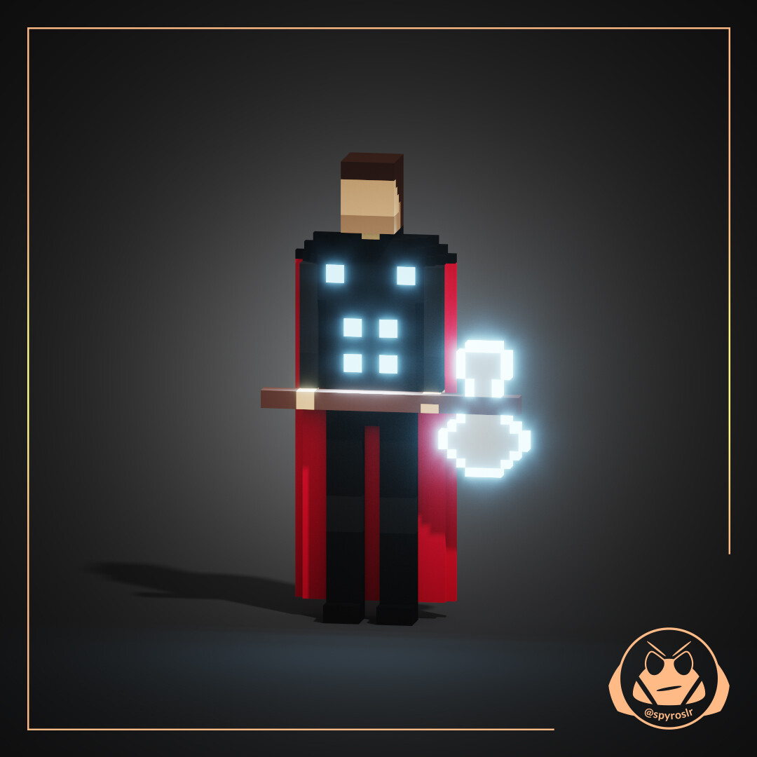 ArtStation - Mighty Thor! (Avengers-Infinity War suit)