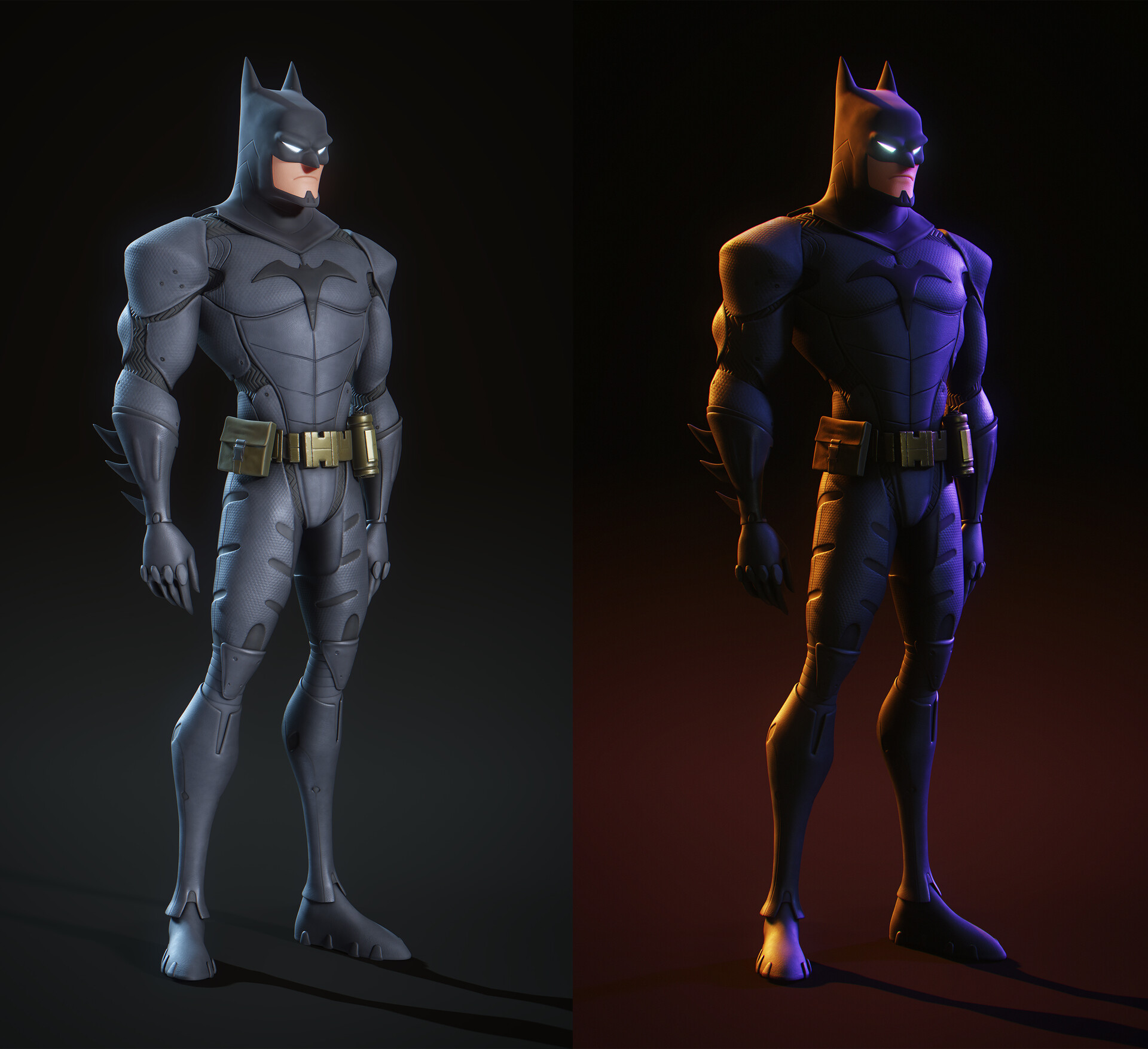 Bruno Oliveira - Batman Cartoon - Real time