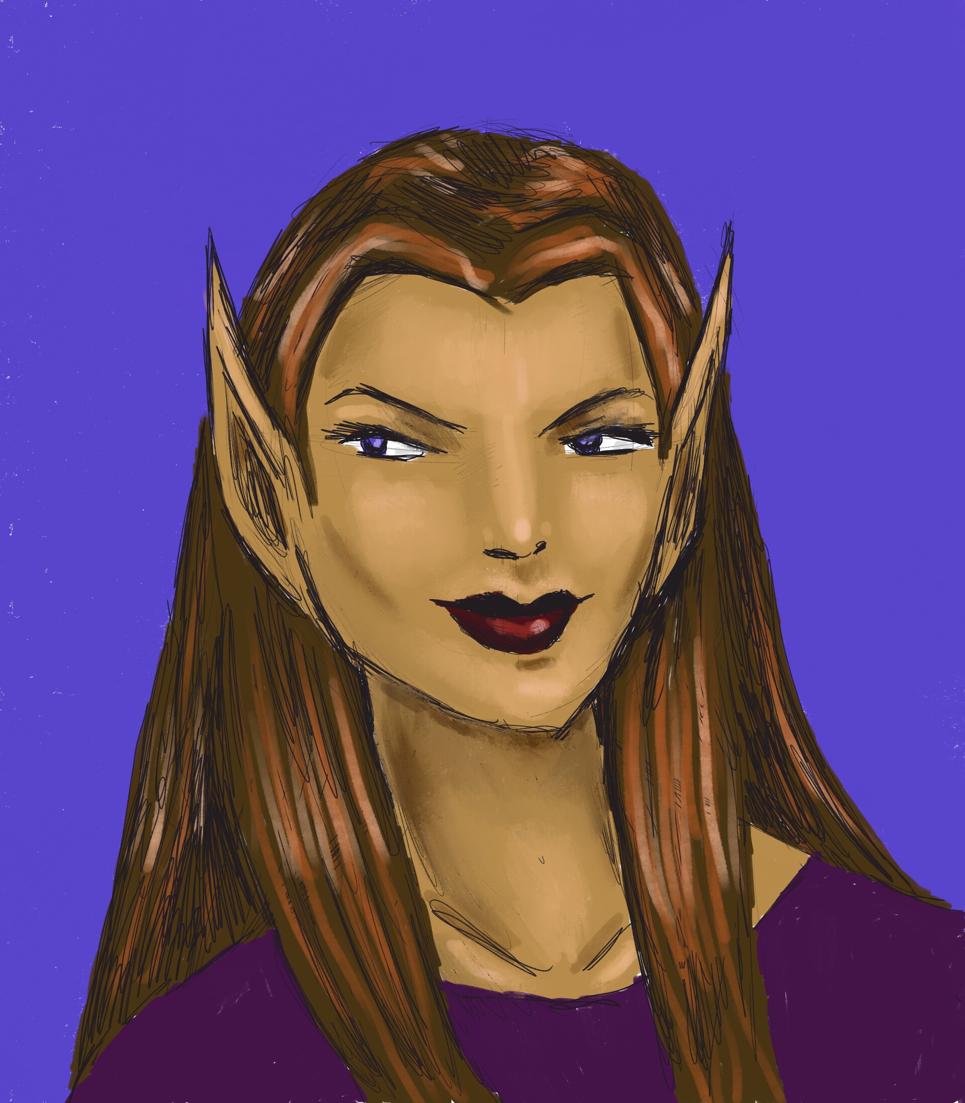 ArtStation - Villainous Elf