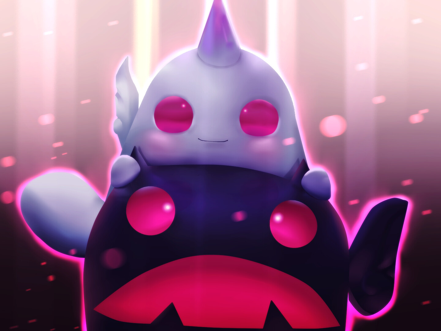 ArtStation - Star Guardian Familiar Shiro and Kuro