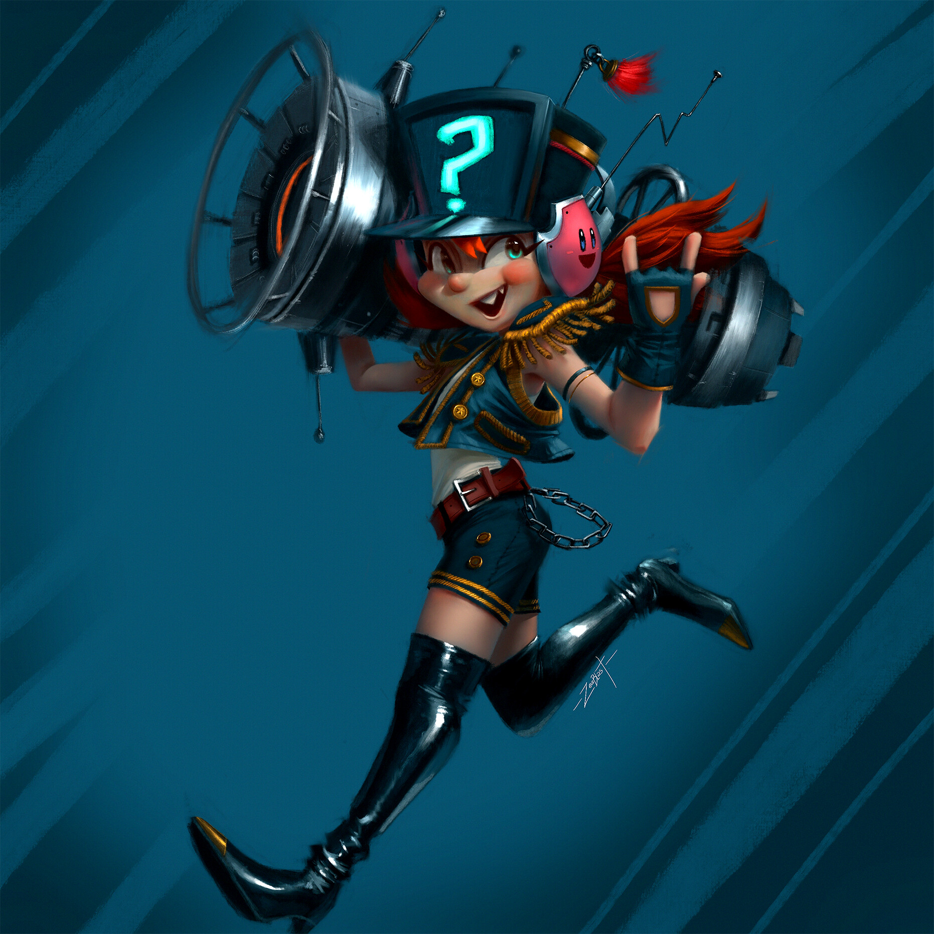 ArtStation - ATOMIC GIRL