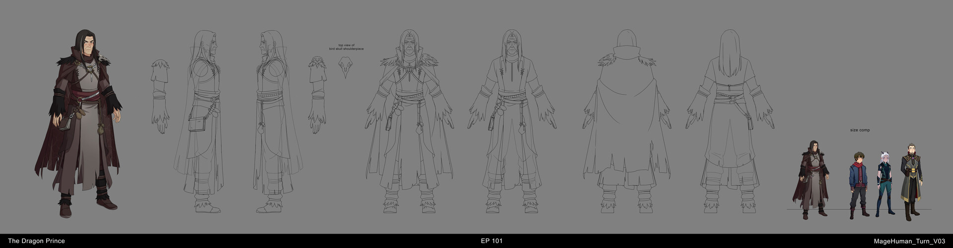 how to draw dragon prince characters