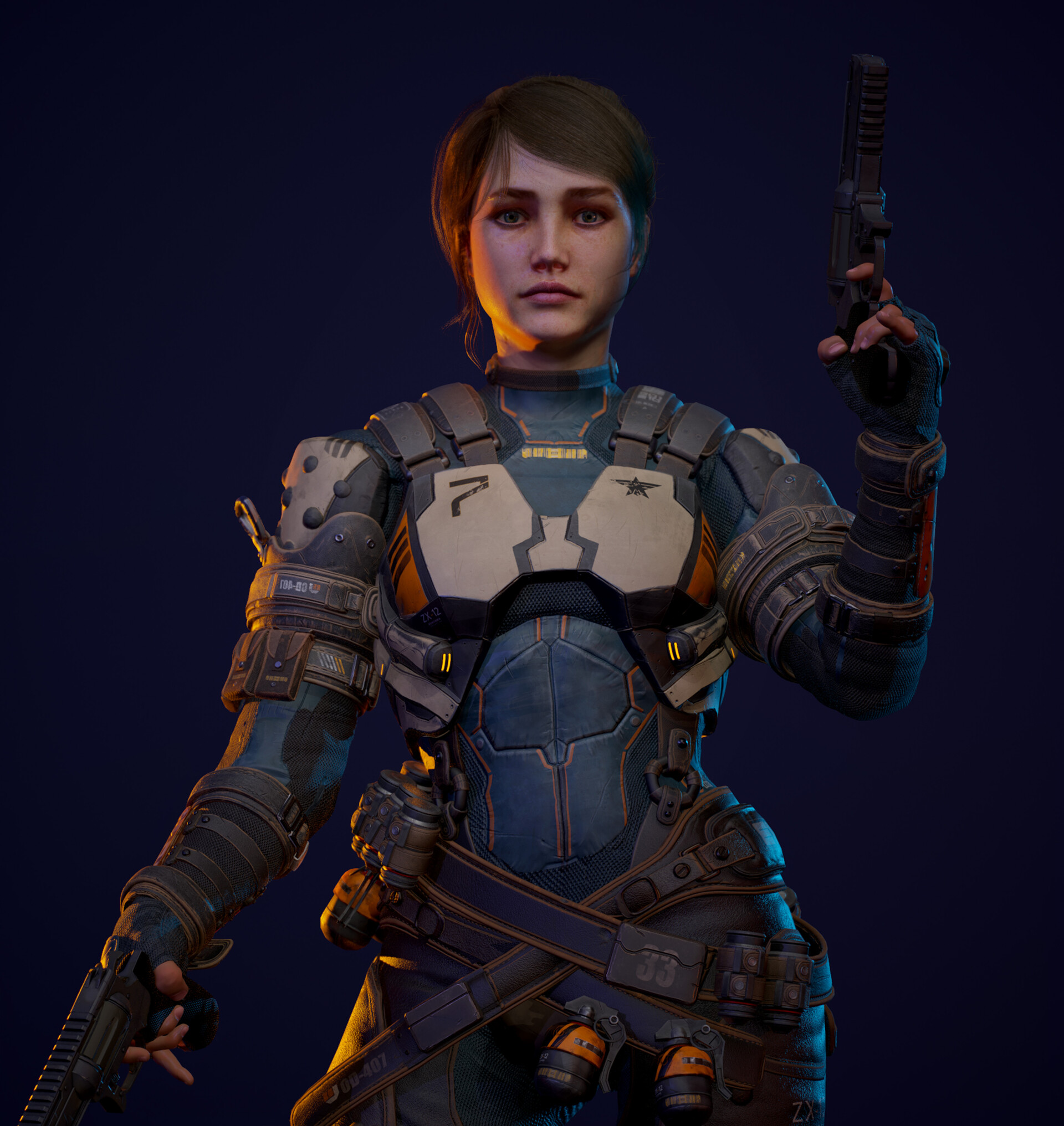 Otavio Liborio - Female Mercenary