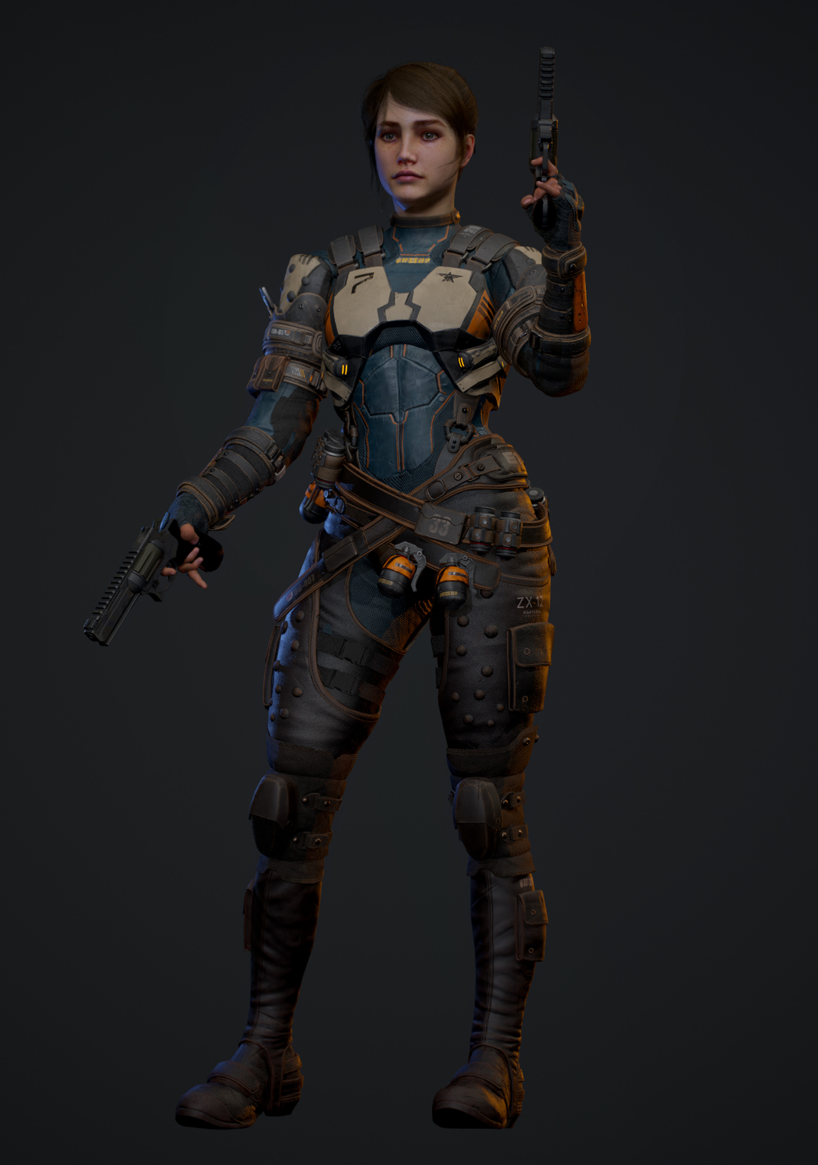 Otavio Liborio - Female Mercenary