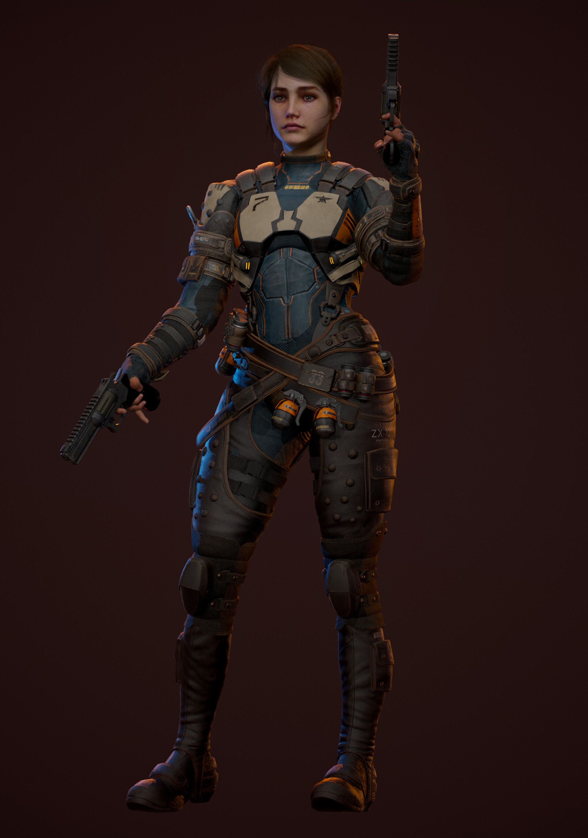 Otavio Liborio - Female Mercenary