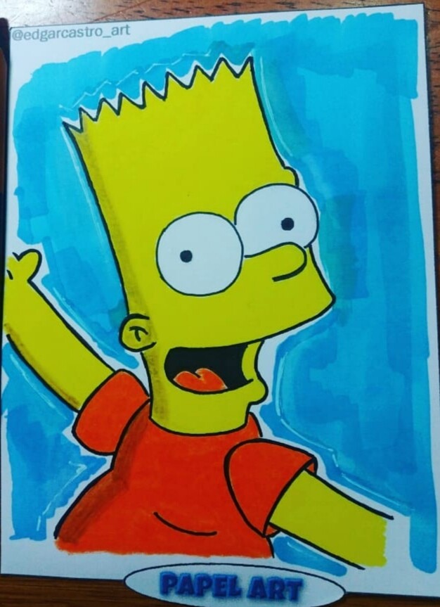 ArtStation - Bart Simpson