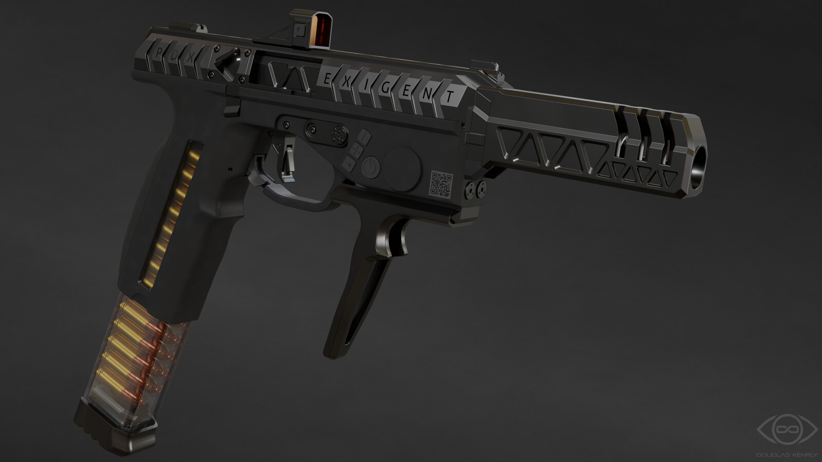 Douglas Kehrly - PDX-9 'Exigent' Handgun