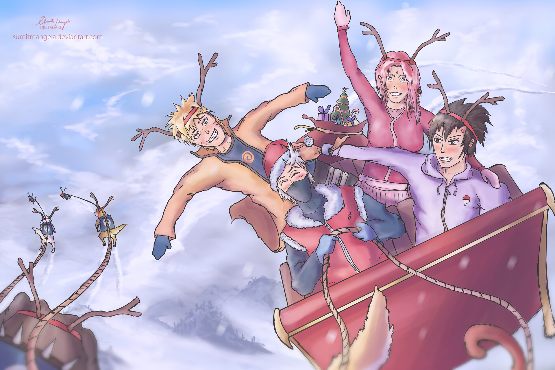 naruto christmas