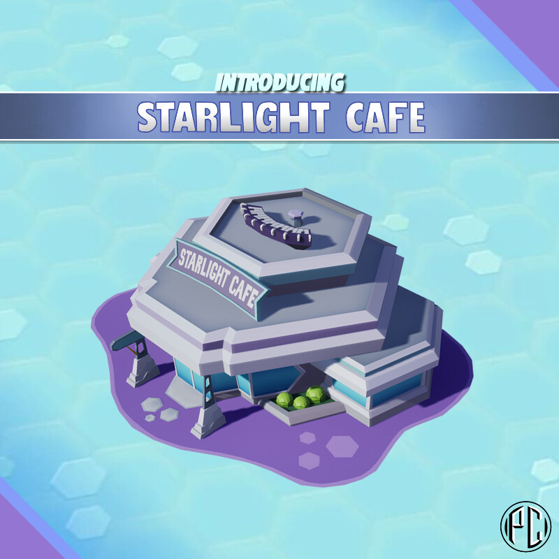 ArtStation - Star Light Cafe