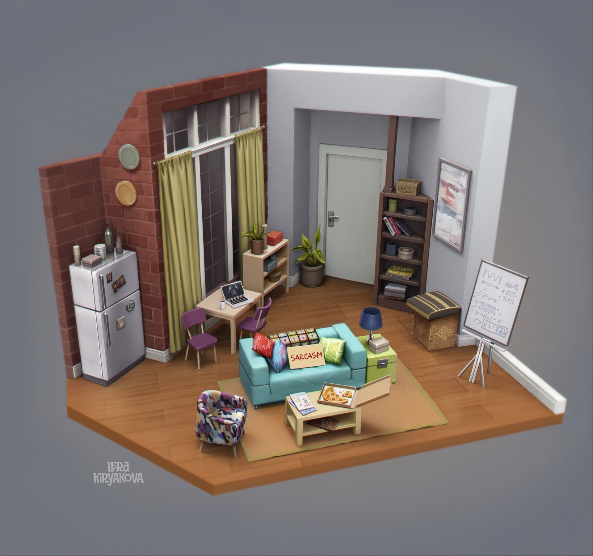 ArtStation - The Big Bang Theory