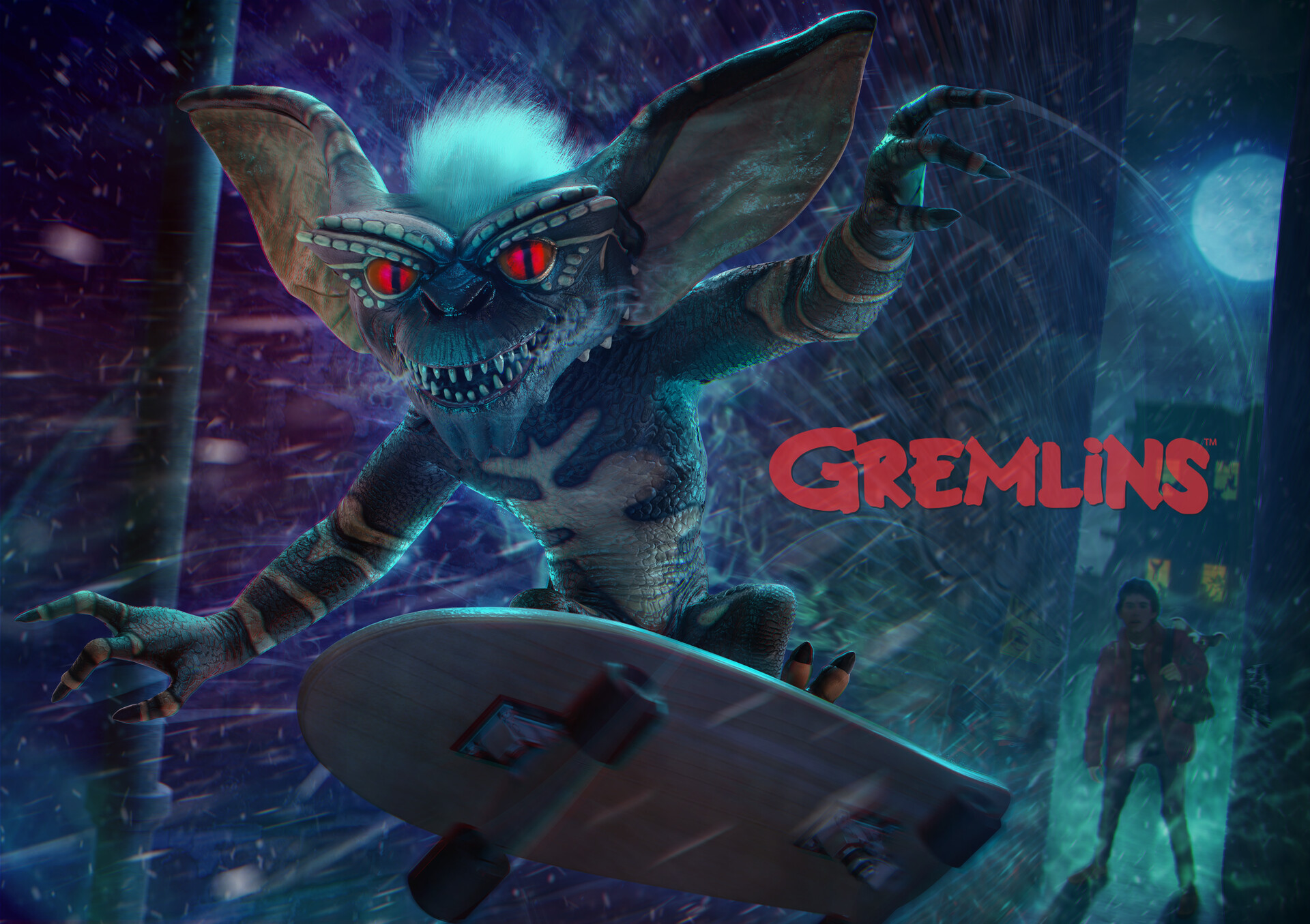 Gremlins Stripe Drawing Cro Knit Inspired Creations By Luvs2knit: